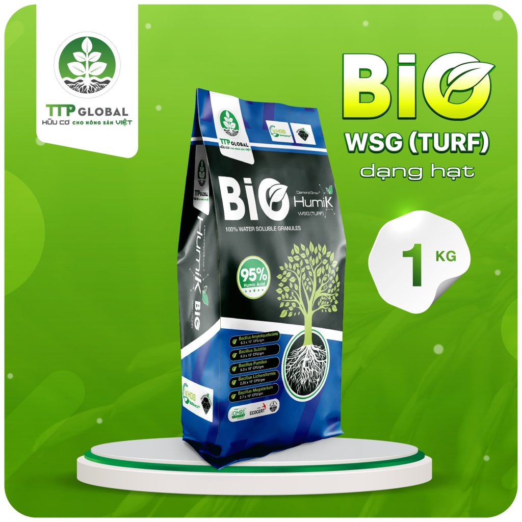 Phân bón hữu cơ - Humi[k] Bio WSG TURF | TTP GLOBAL